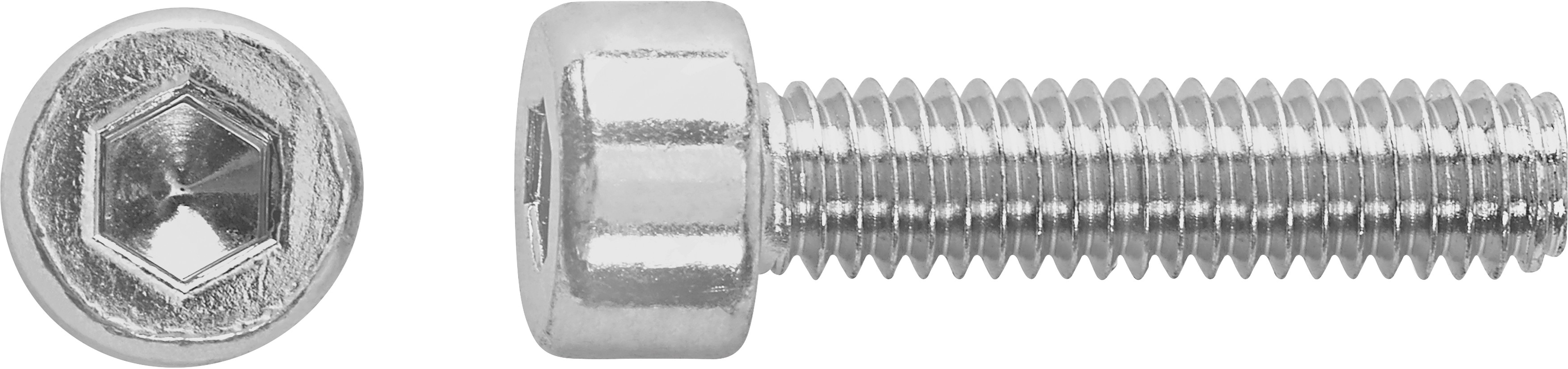 LUX Zylinderkopf-Gewindeschraube verzinkt Innensechskant-Antrieb M6 x 60 mm kaufen bei OBI