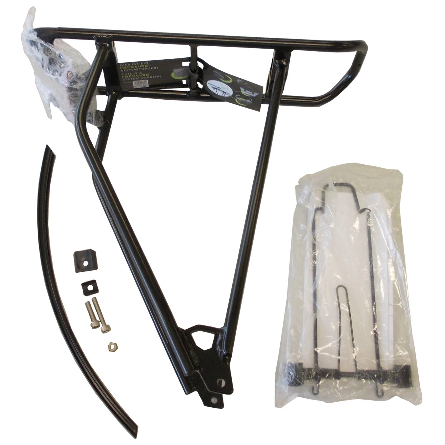 Racktime Gepäckträger Shine Evo Custom 700C für 28"-Fahrräder Schwarz ...