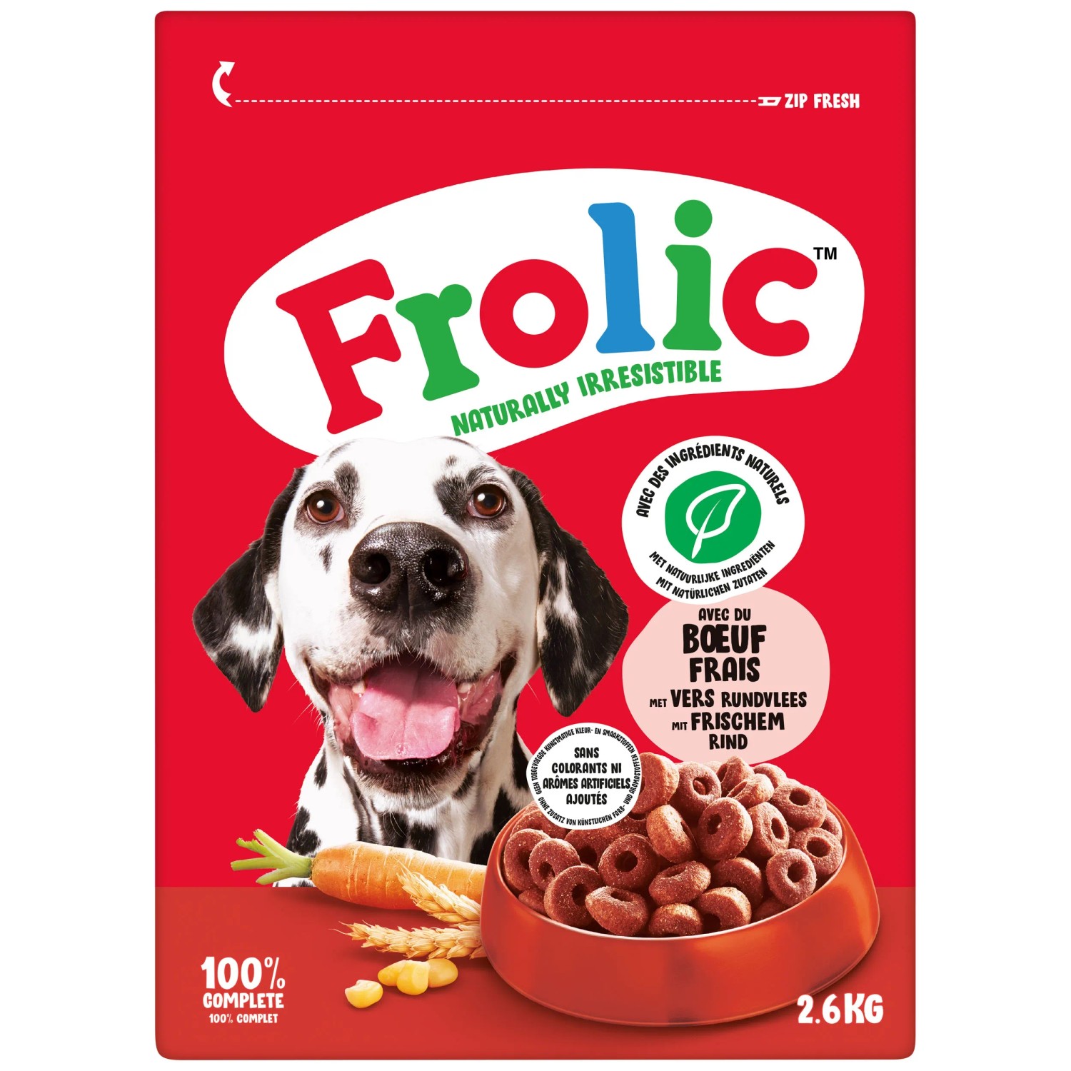 Frolic Complete Hunde-Trockenfutter Rind 2,6 kg kaufen bei OBI