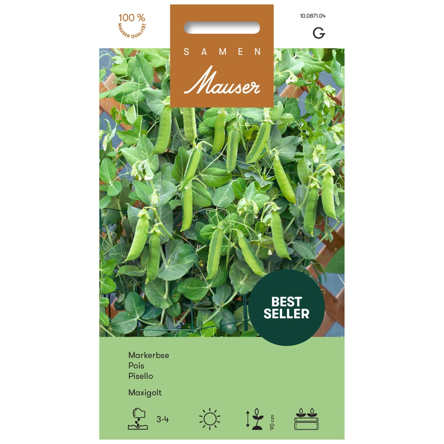 Samen Mauser Markerbse Maxigolt kaufen bei OBI