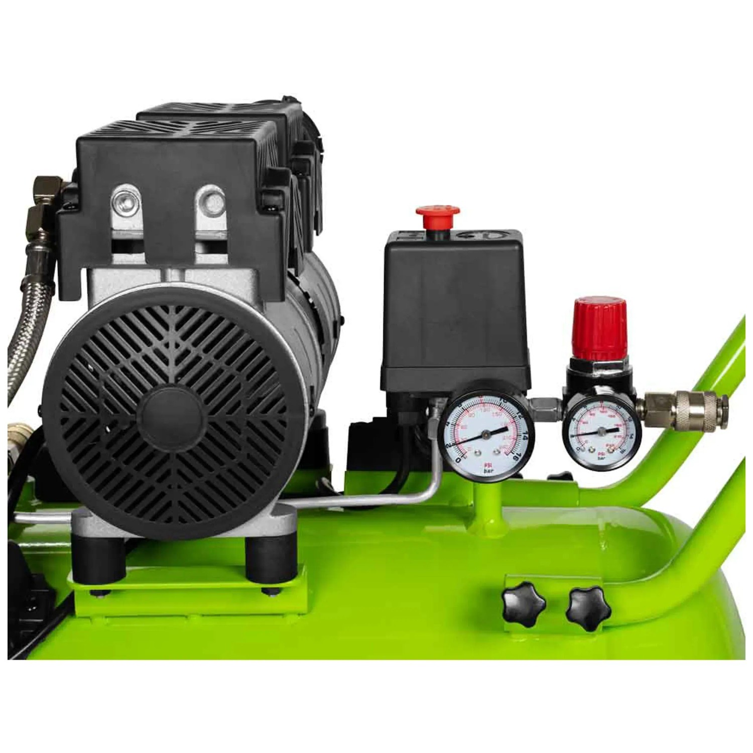 Zipper Kompressor ZI-COM50-SI Silent Metall Grün 50 l