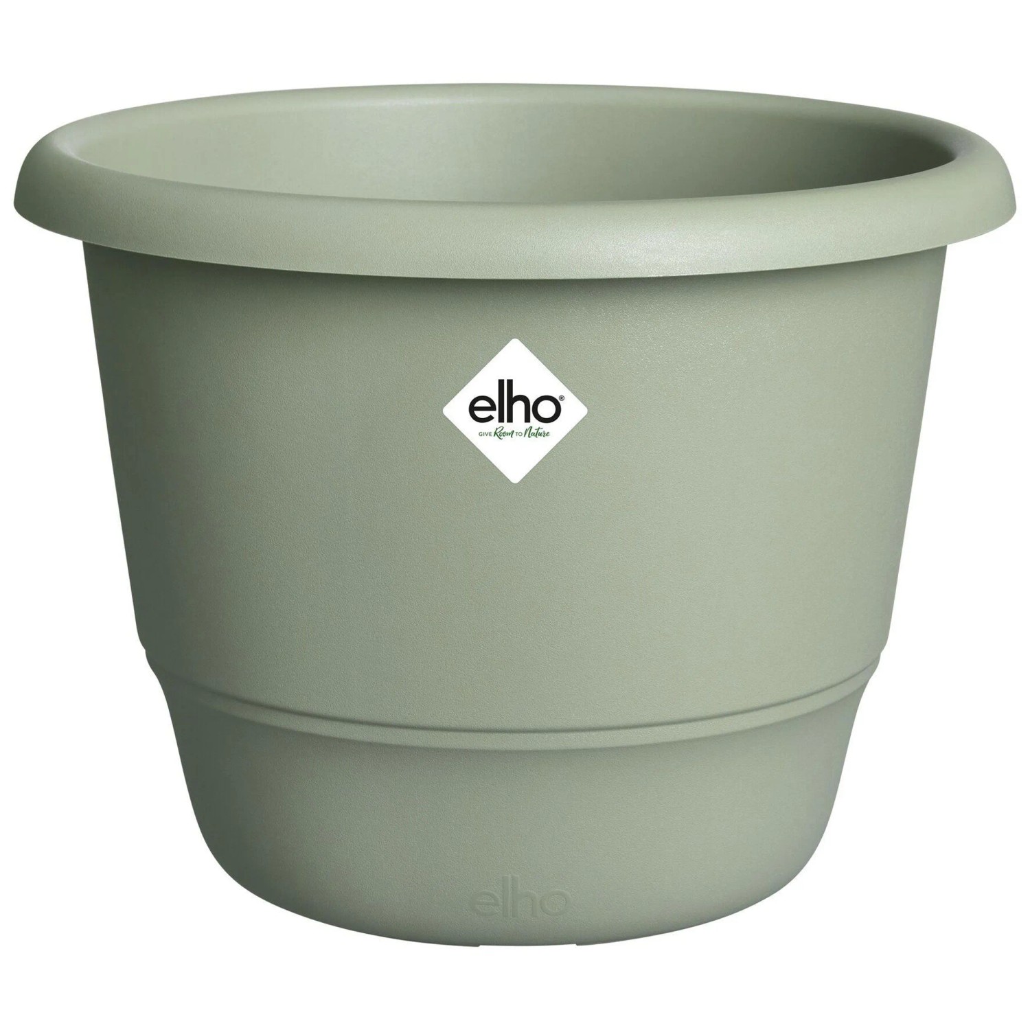 Elho Pot de fleurs Amiga plastique Vert thym Ø 47 x 35,3 cm / 35 l