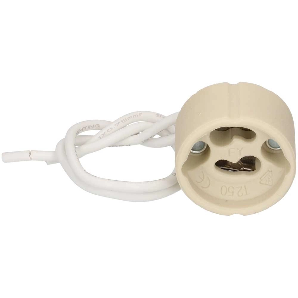 GU10- / GZ10-Fassung PTFE Weiss Kabellänge 150 mm kaufen bei OBI