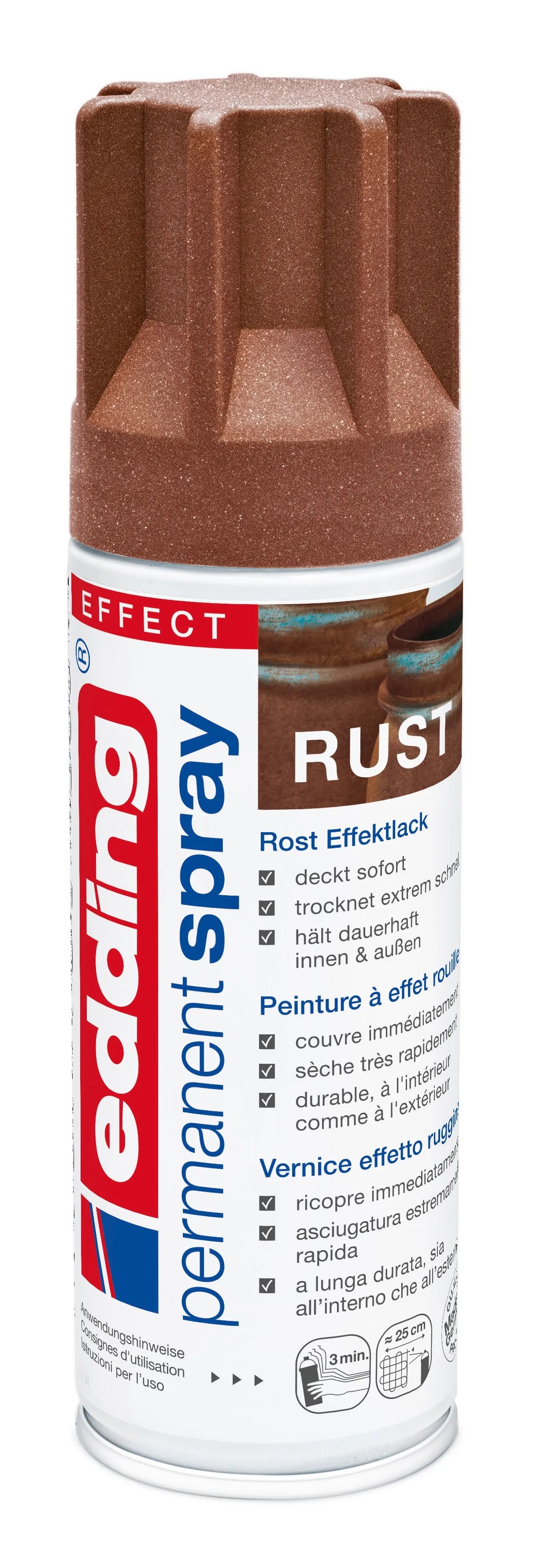 Edding Permanent-Spray 5200 Rust Effect 200 ml