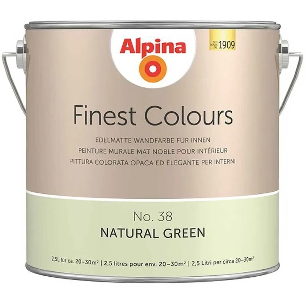 Alpina Finest Colours Wandfarbe Natural Green 2,5 l kaufen bei OBI