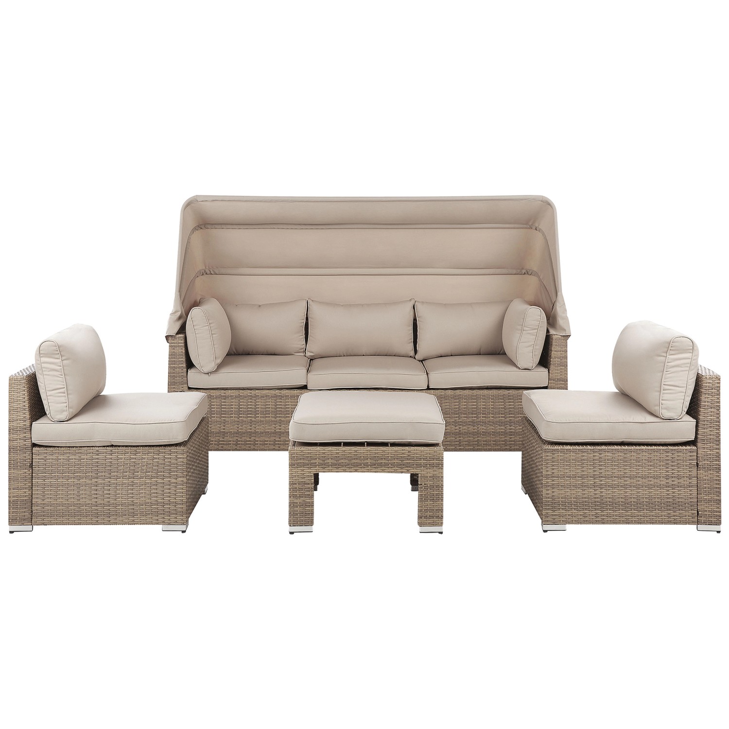 Beliani Lounge-Set Coccolia für 5 Personen kaufen bei OBI