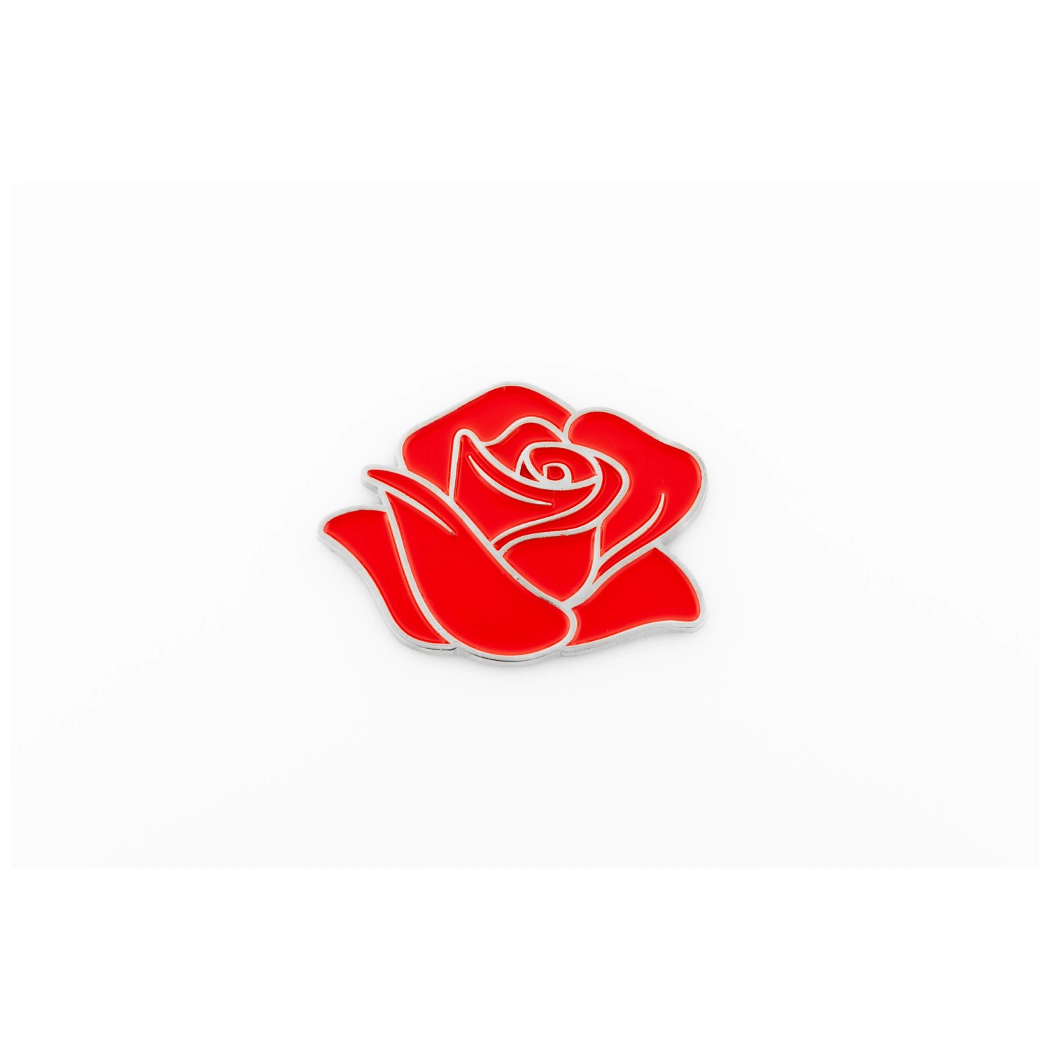 IronBadge Klebebadge Rose Metall Rot kaufen bei OBI