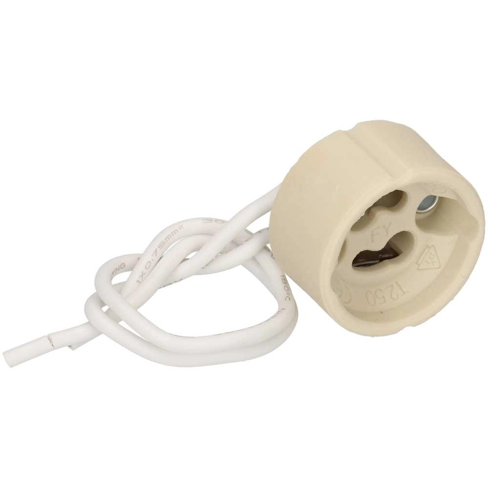 GU10- / GZ10-Fassung PTFE Weiss Kabellänge 150 mm kaufen bei OBI