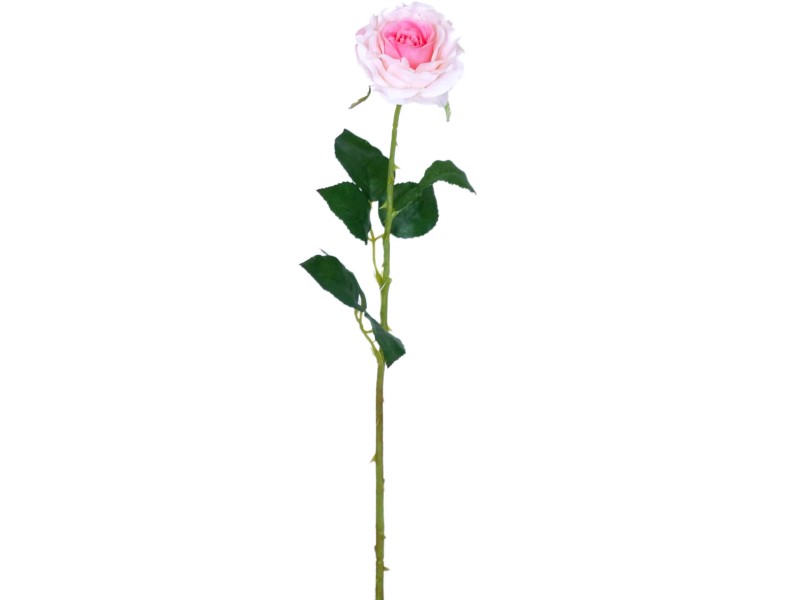 Kunstblume Rose Pink Höhe 52 cm kaufen bei OBI