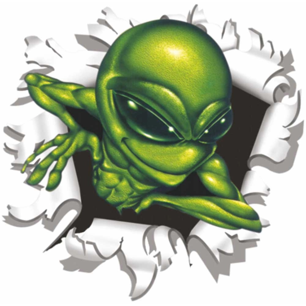 Sticker Alien 9 x 9 cm kaufen bei OBI
