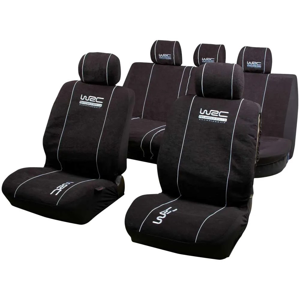 WRC Sitzbezug-Set universal Schwarz Polyester 5-tlg. kaufen bei OBI