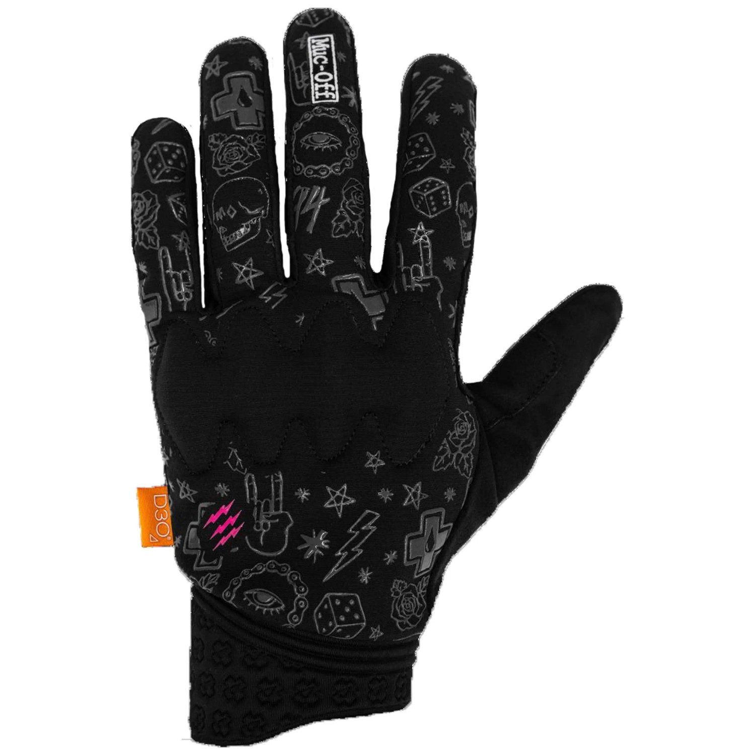 Muc-Off Rider-Radhandschuhe D30® Punk Polyester Schwarz Gr. L kaufen ...