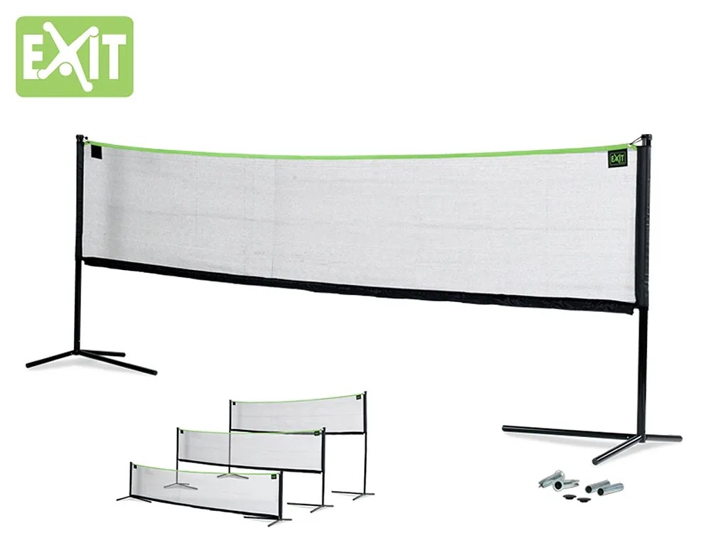 Exit Sportnetz verstellbar Schwarz 243 x 500 cm
