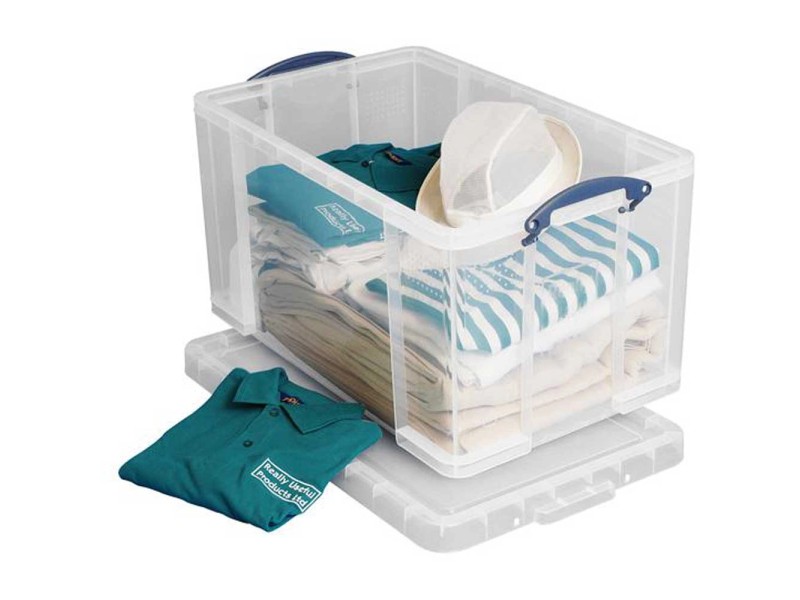 Aufbewahrungsbox mit Deckel Kunststoff 84 l (HxBxT) 38 x 44 x 71 cm ...