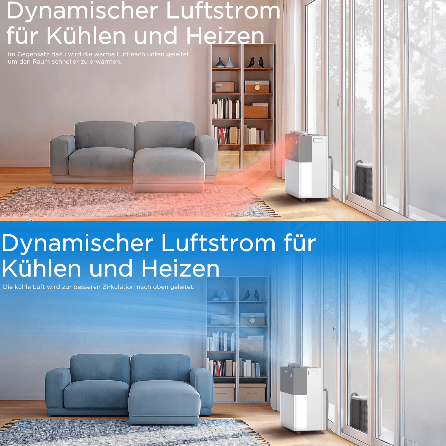 Midea mobile Split-Klimaanlage PortaSplit kaufen bei OBI