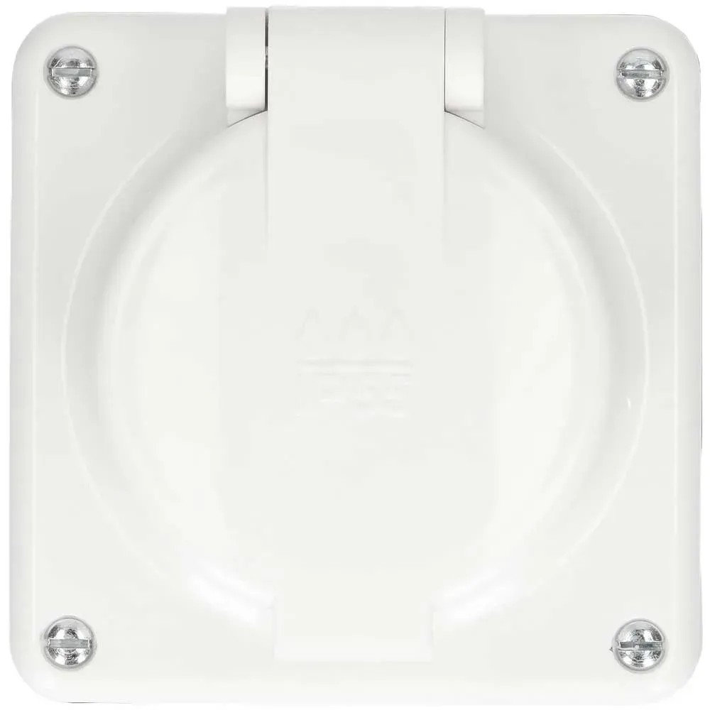 Electro-Mica Aufputz-Steckdose Typ23 mit IP55 Weiss Gr. 1 x 1 kaufen ...