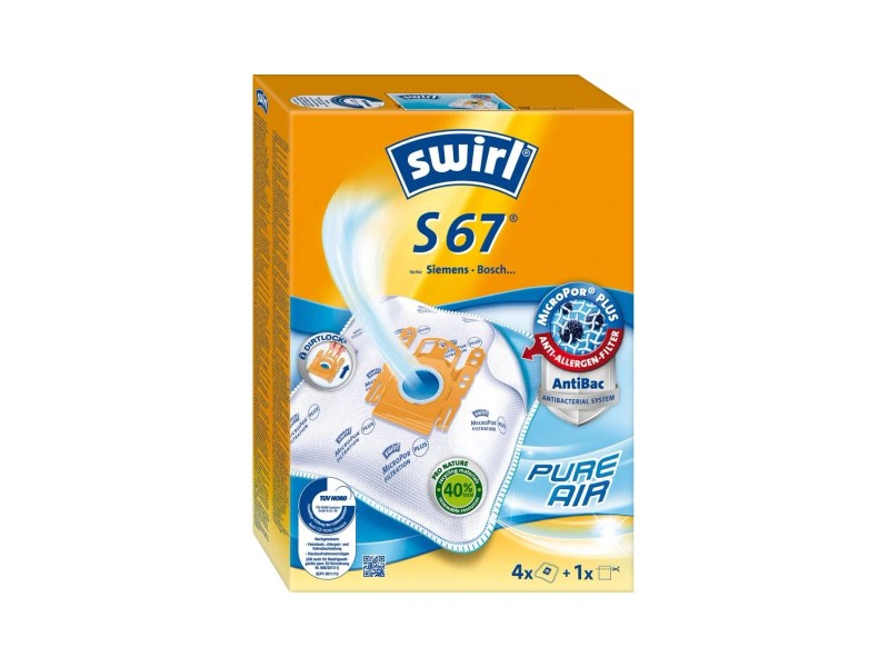 Swirl Staubsaugerbeutel MicroPor Plus S67 kaufen bei OBI