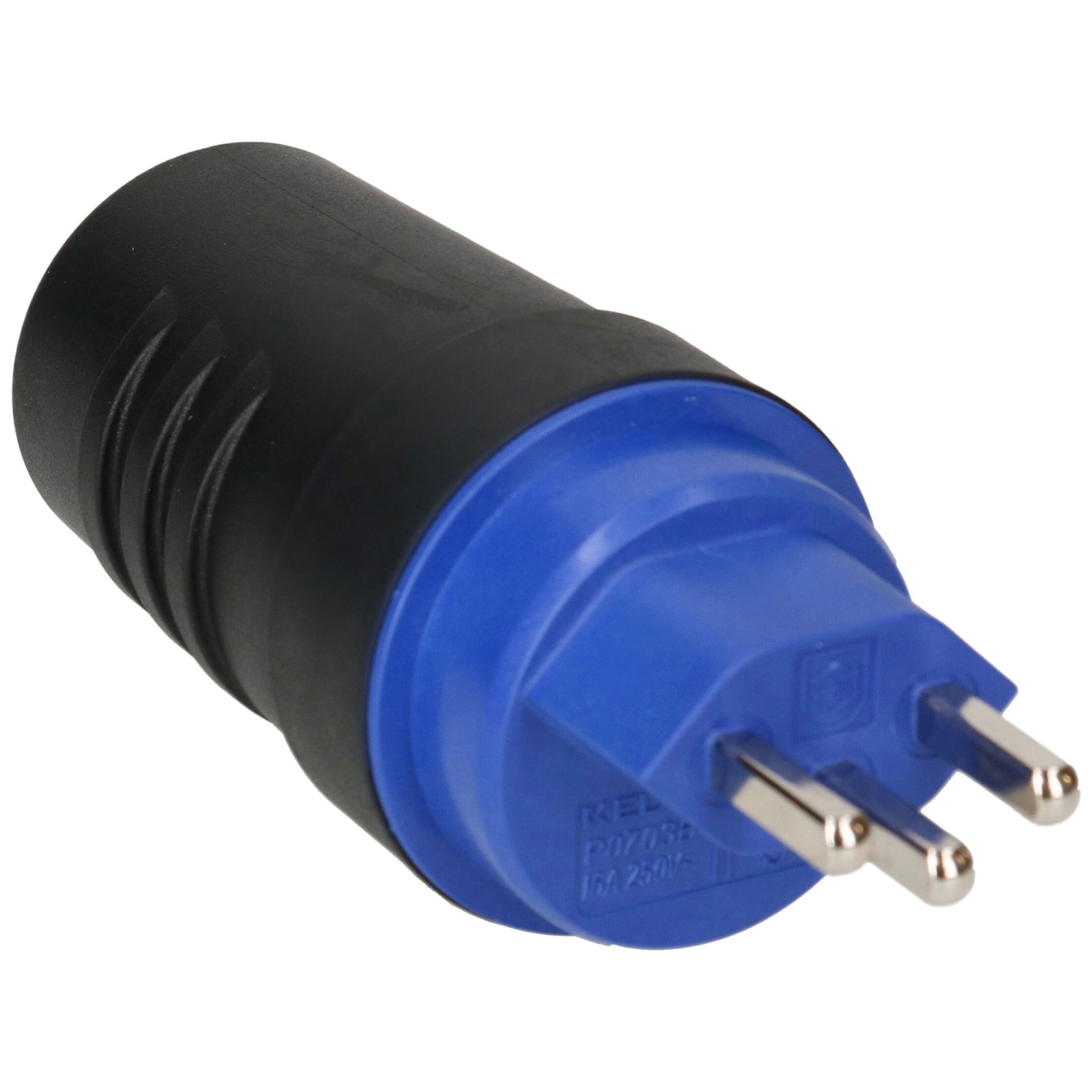 Stecker T23 / 3-polig / IP55 Schwarz-Blau 250 V kaufen bei OBI