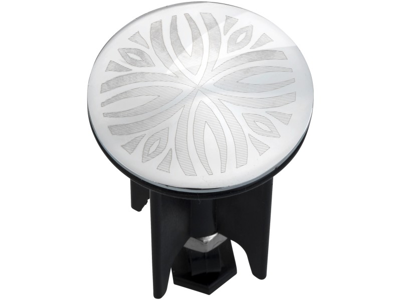 Wenko Waschbeckenstöpsel Pluggy Mod. Latur Messing / Kunststoff Ø 3,9 ...