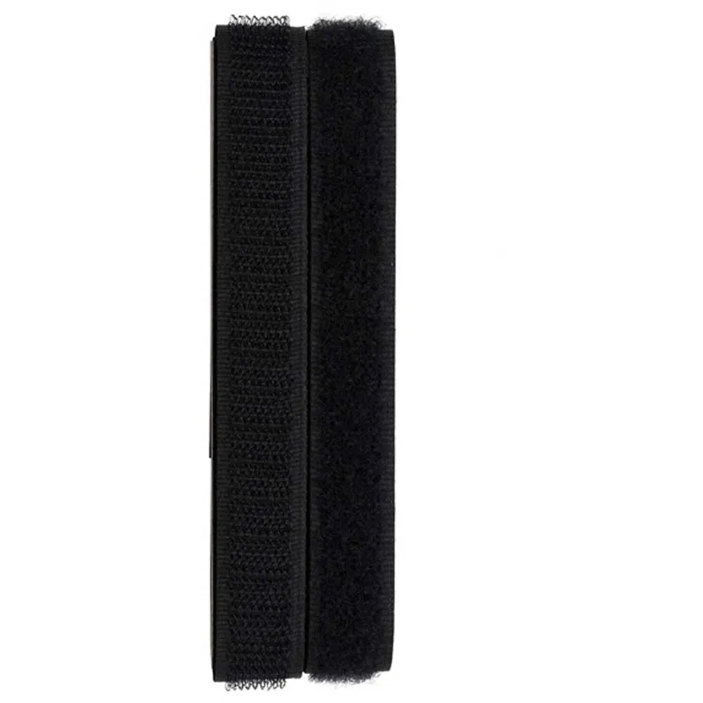 Bande Velcro Noir 50 x 16 mm