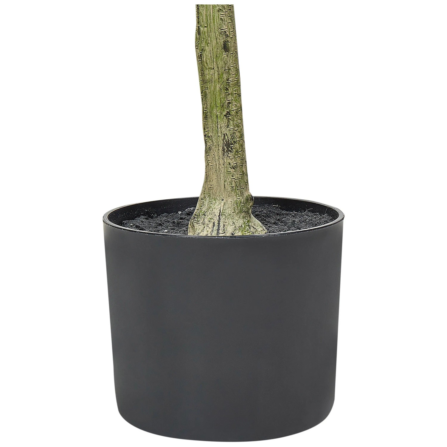 Beliani Kunstpflanze Olive Tree Grün Höhe 153 cm