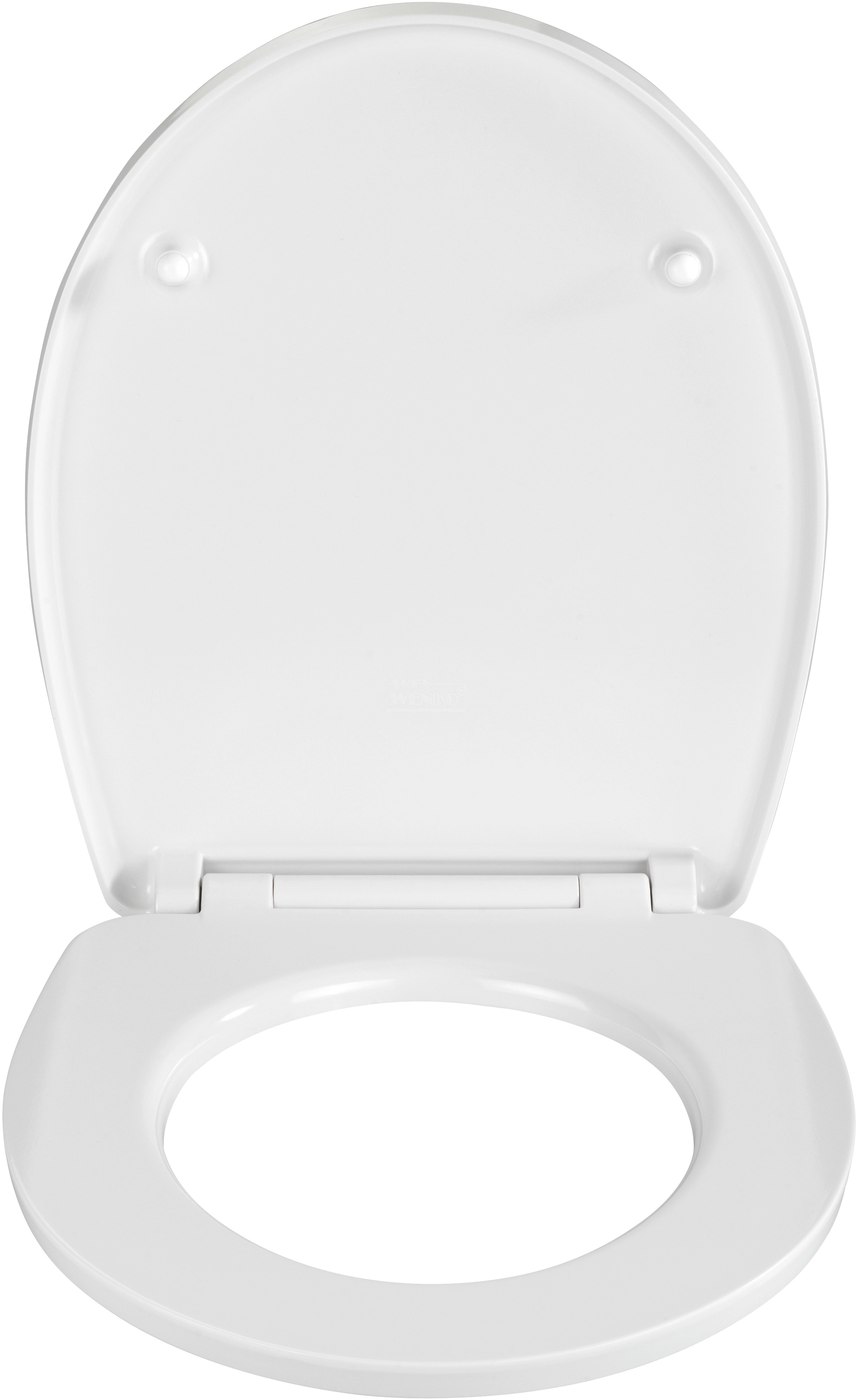 Wenko WC-Sitz Shell Heart mit Easy-Close Hochglanz Duroplast / Acryl kaufen bei OBI