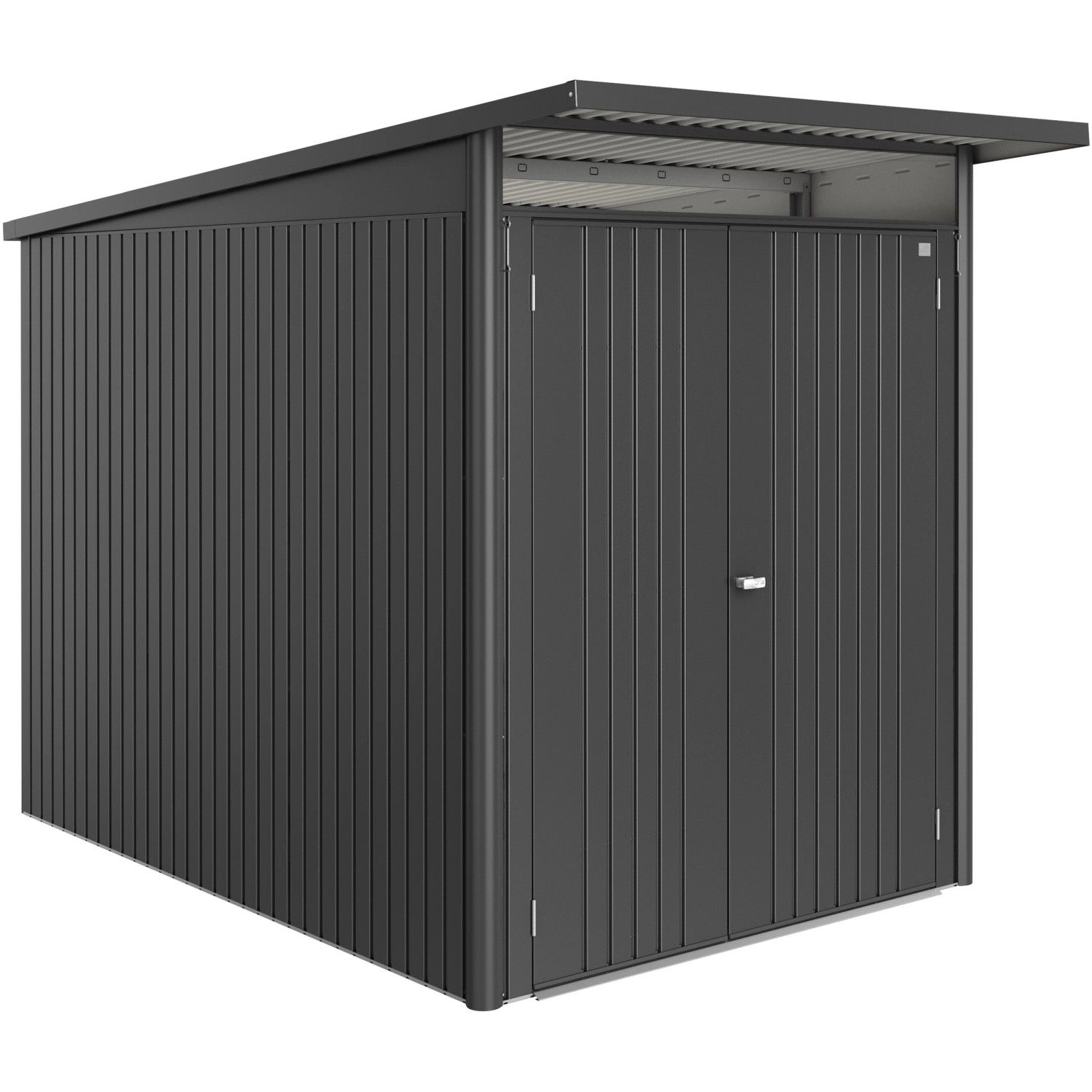 Biohort Gerätehaus AvantGarde Eco Gr. A3 Dunkelgrau-Metallic mit ...