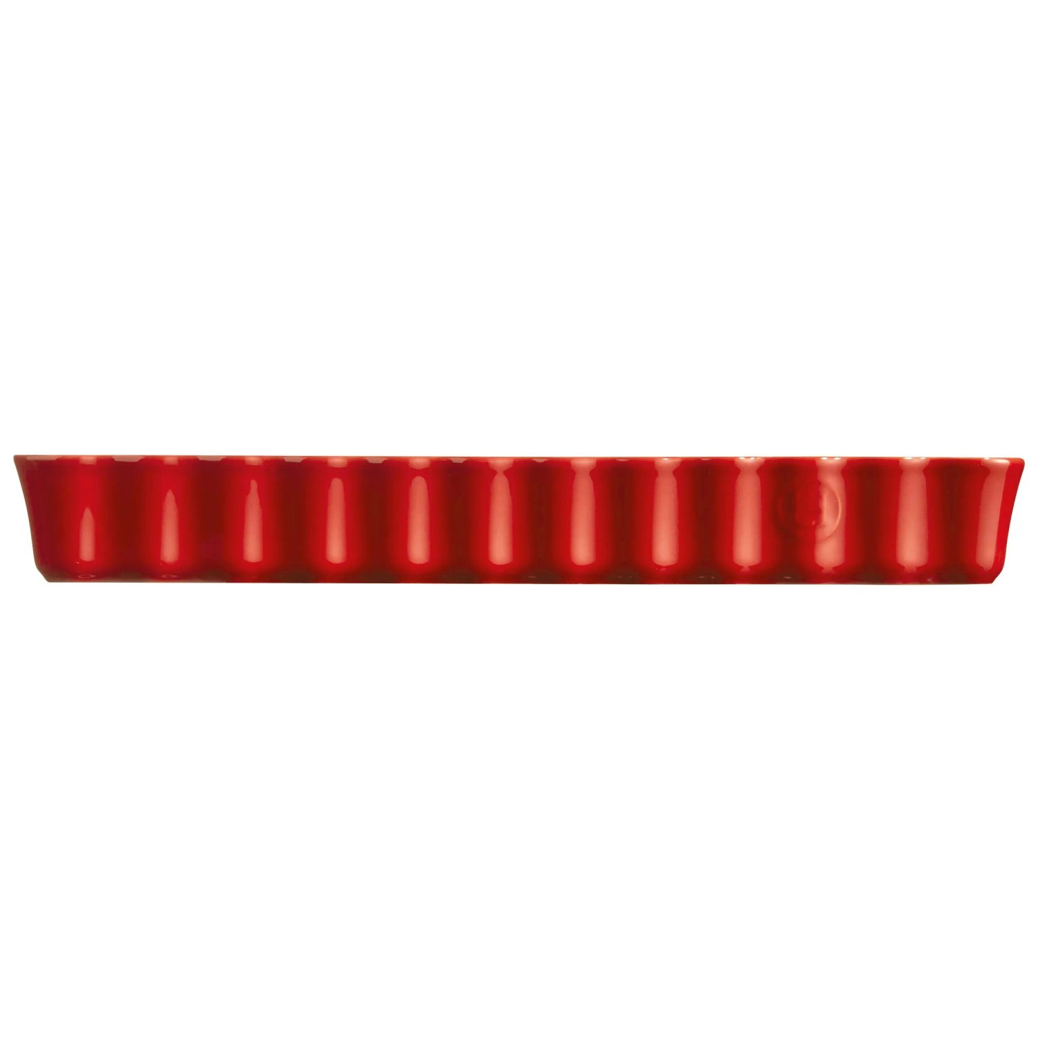 Emile Henry moule à tarte céramique rouge rectangulaire 15 x 36 cm