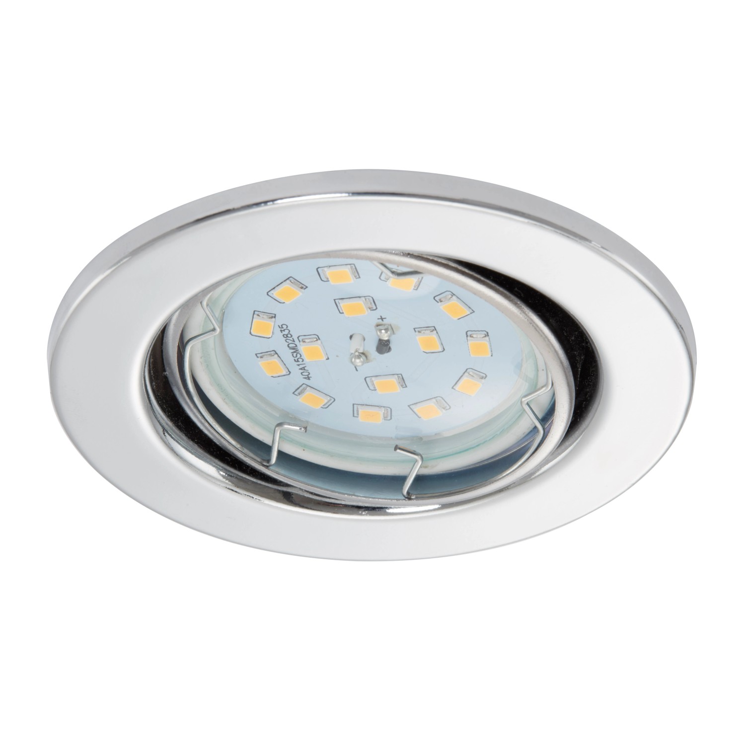 Led Einbauleuchten Chrom 1 X Gu10 5 W Eek A Kaufen Bei Obi
