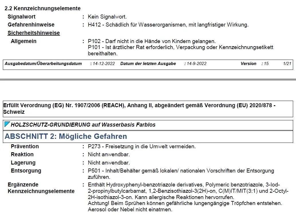 Xyladecor Holzschutz-Grundierung Farblos 5 l kaufen bei OBI