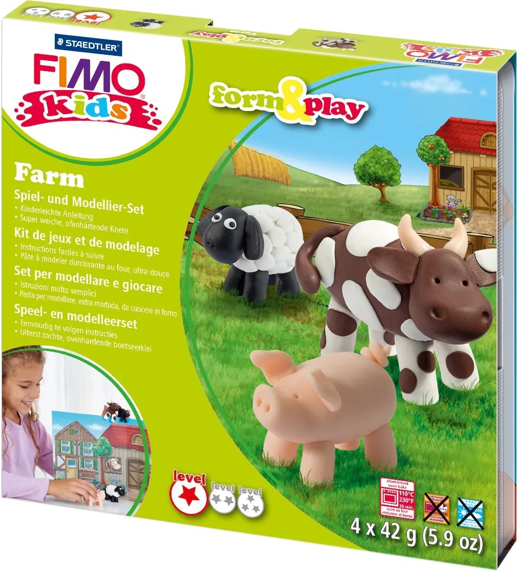 Fimo Kids Model-Set Form & Play Farm kaufen bei OBI