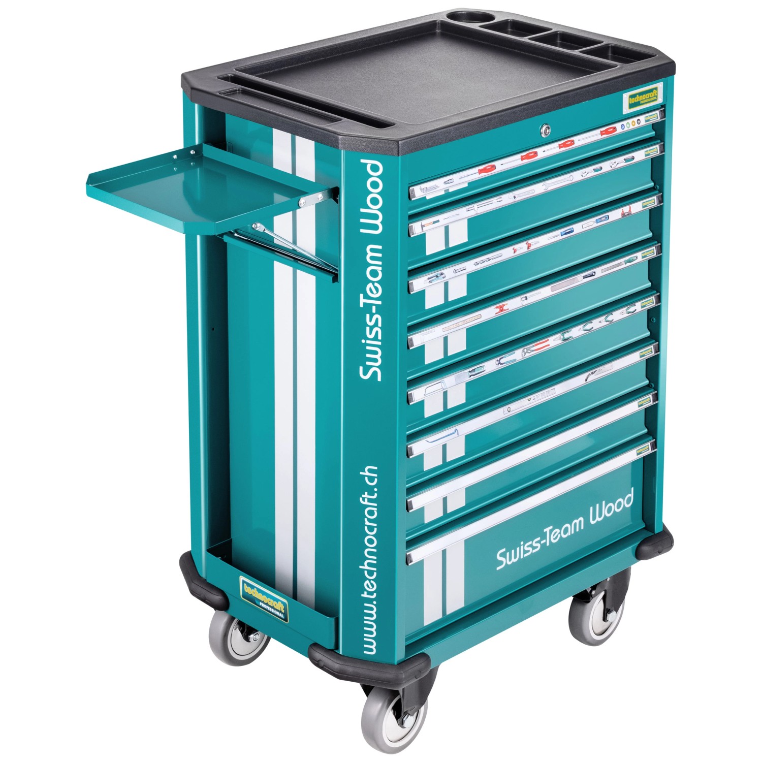 Technocraft Servante d'atelier Swiss Team Wood vide