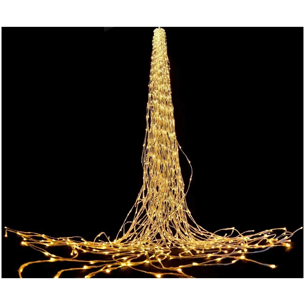 Cascade lumineuse à LED avec 432 LED / 160 cm