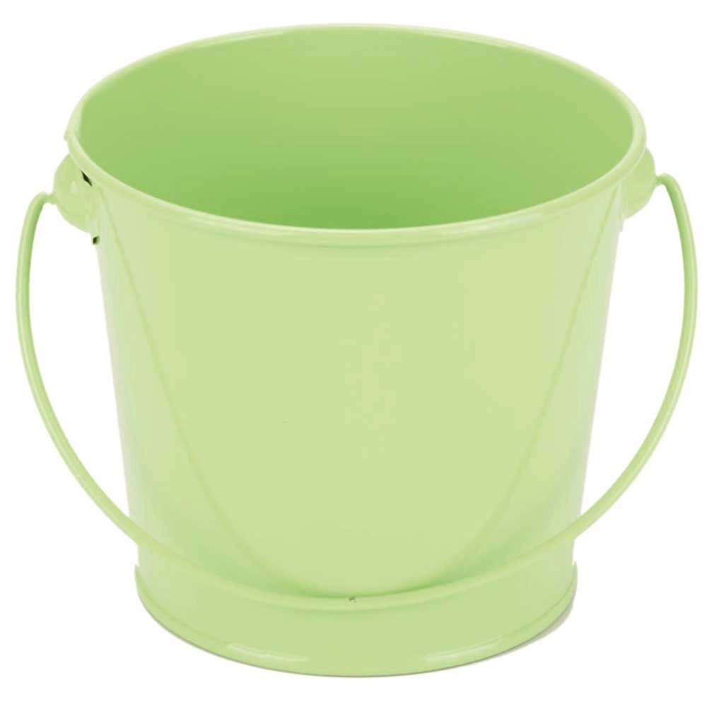 Eimer mit Handgriff Metall Grün (HxBxT) 12 x 9 x 10 cm kaufen bei OBI