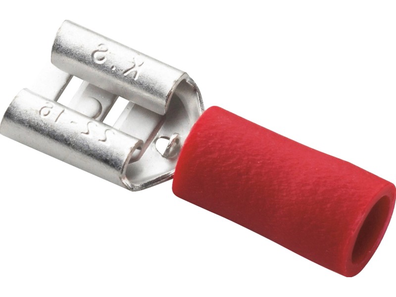 Flachsteckhülse Rot 0,5 - 1,5 mm² kaufen bei OBI