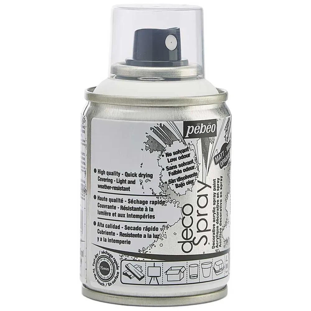 Pébéo Sprühfarbe Decospray Weiss matt 100 ml