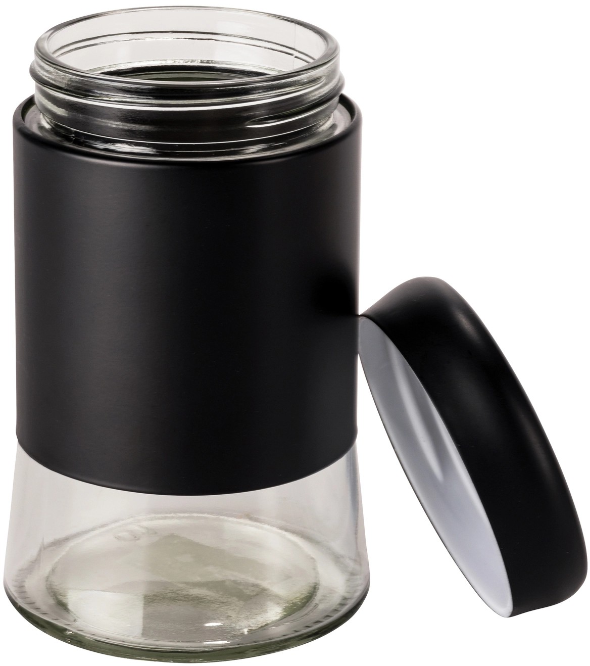 Wenko Black Outdoor Kitchen Aufbewahrungsdose Boga Glas Schwarz 600 ml ...