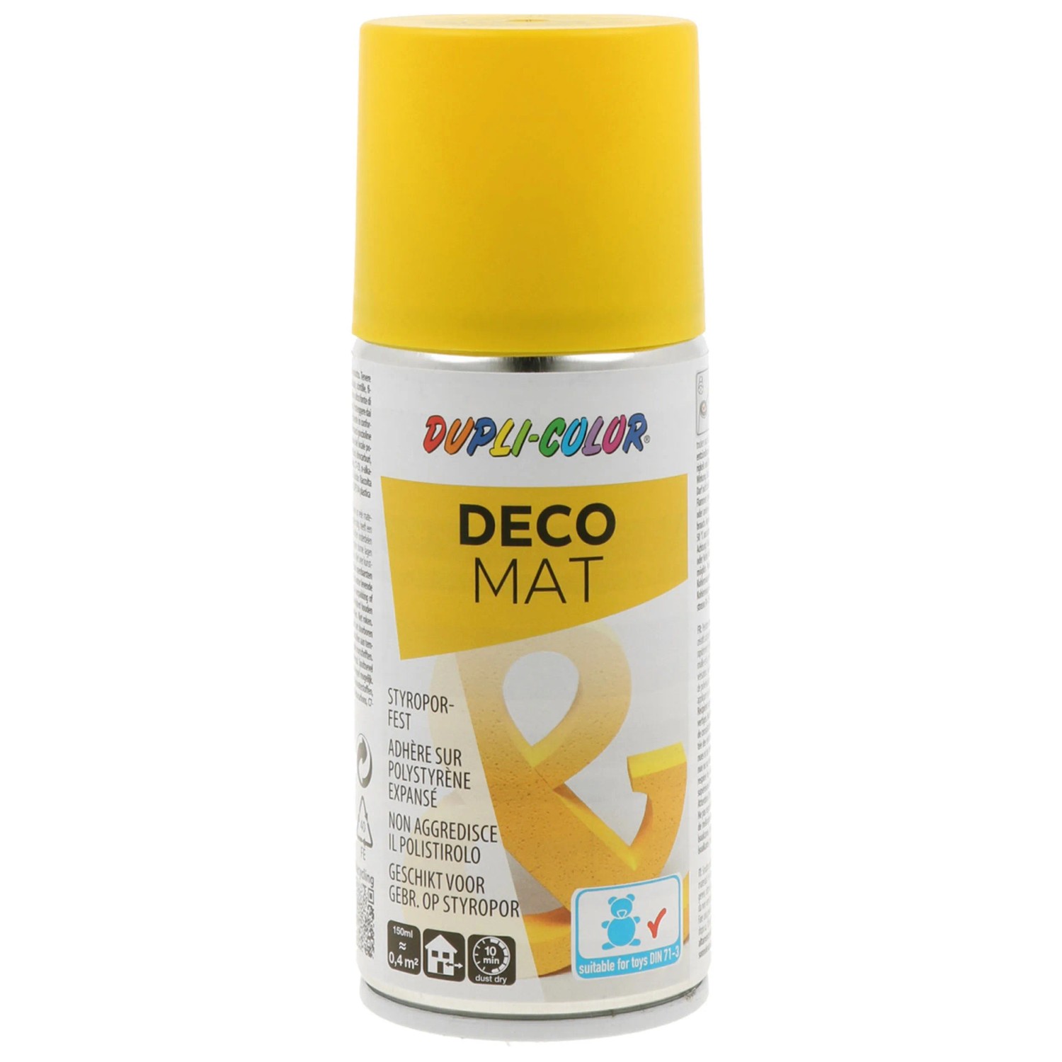 Dupli-Color Vernice Spray Deco RAL 1021 Giallo colza opaco 150 ml
