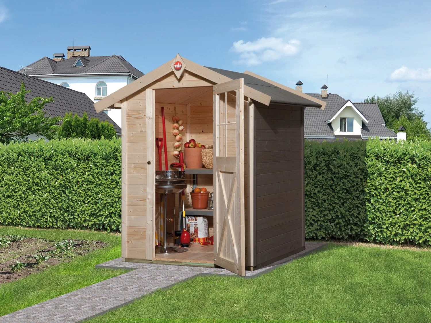 Weka Gartenhaus 317 Natur Gr. 2 kaufen bei OBI