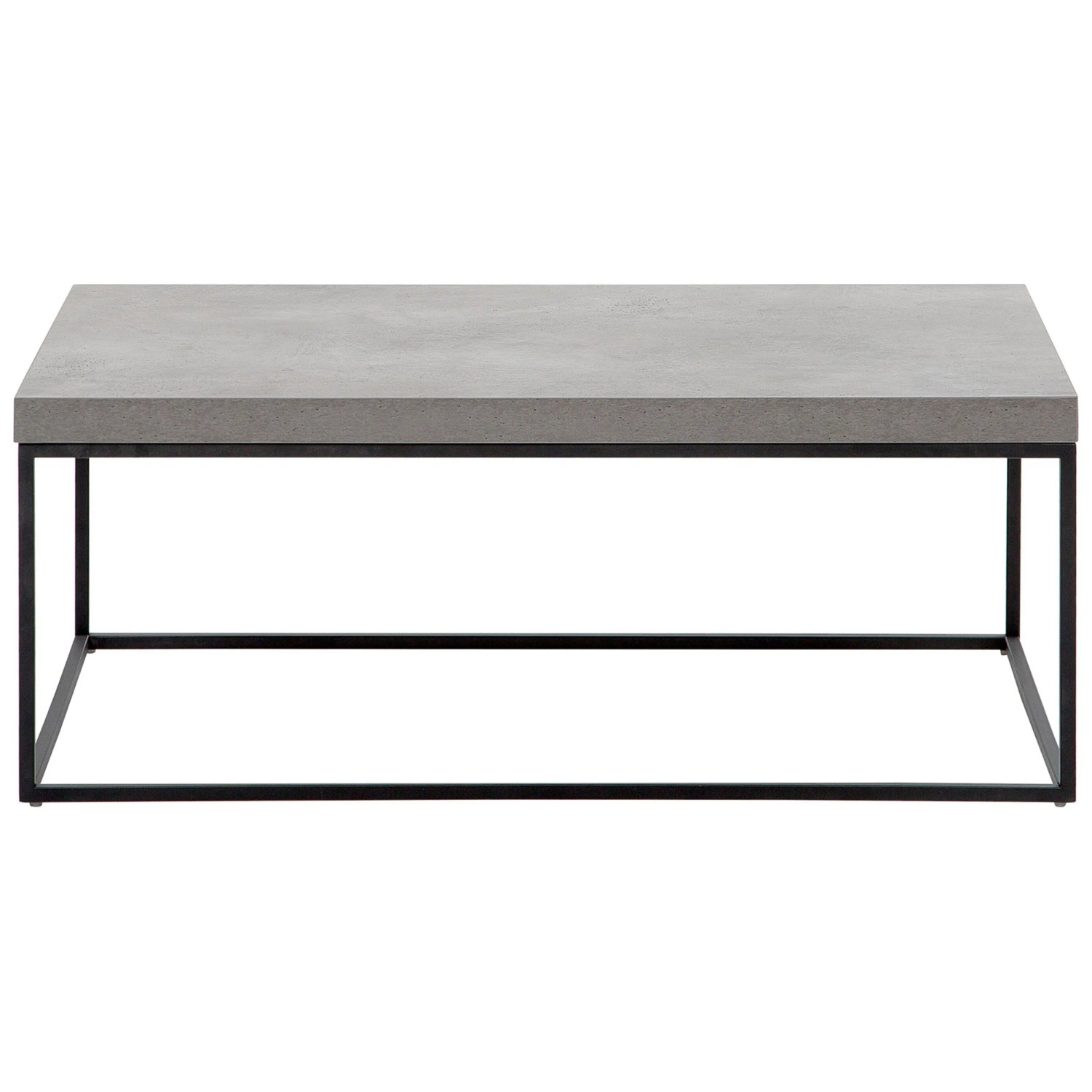 Table basse Beliani Delano MDF Gris (HxlxP) 40 x 100 x 60 cm