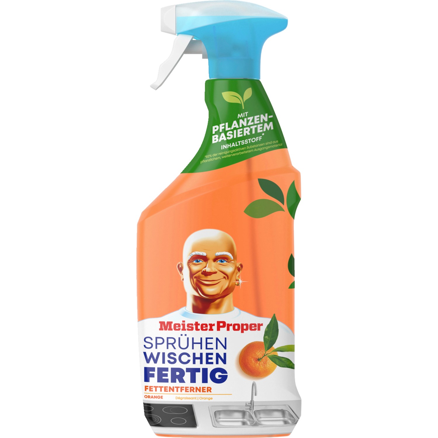Meister Proper Sprühen-Wischen-Fertig Orange Fettentferner 800 ml ...
