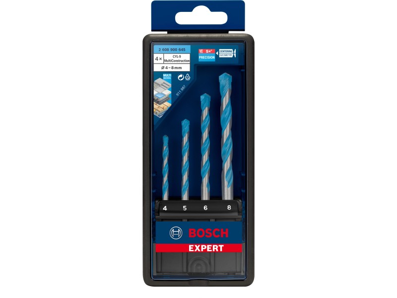 Bosch Expert Bohrer-Set MultiConstruction CYL-9 / 4-tlg. kaufen bei OBI