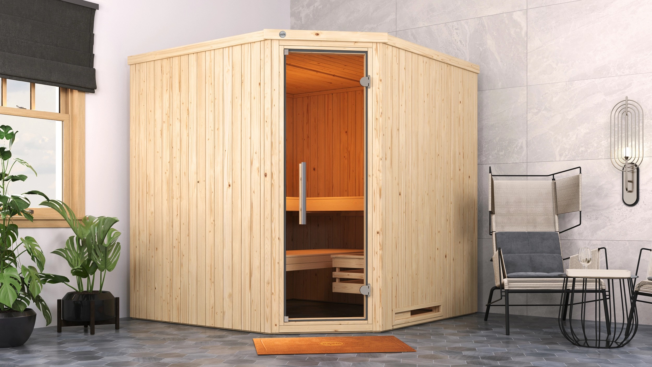 Weka Sauna Varberg gr. 3 acquista da OBI