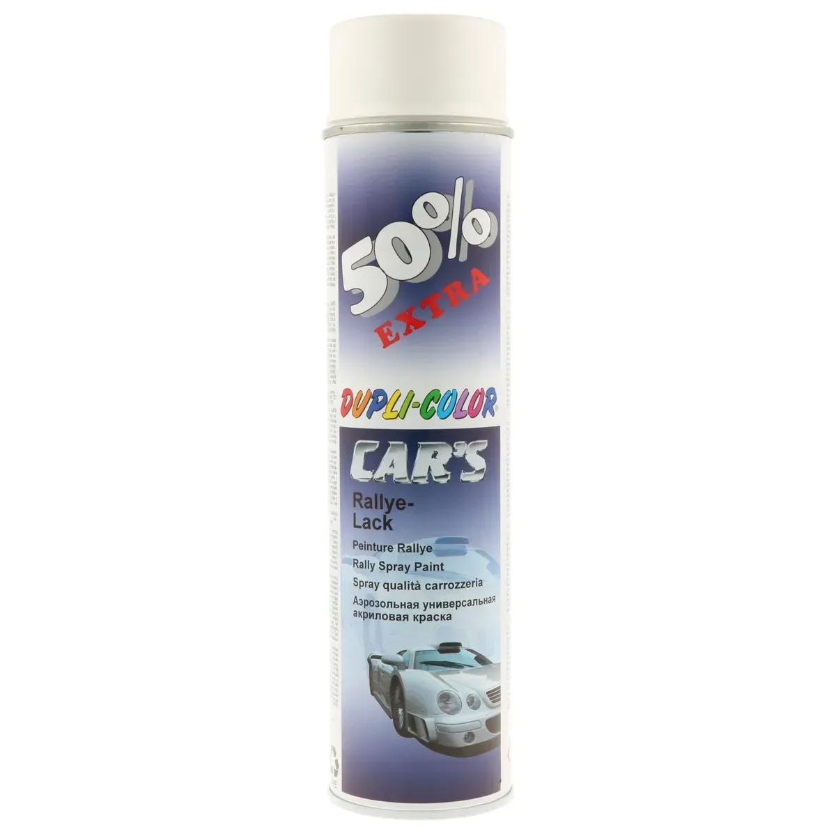 Dupli-Color Lackspray Rallye-Lack Cars Weiss matt 400 ml