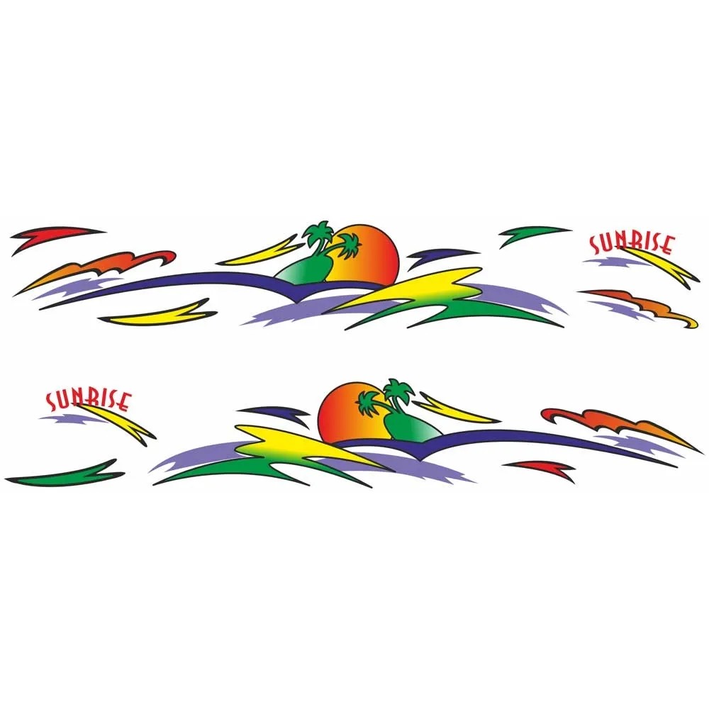 Sticker Sunrise Graffiti 47 x 17 cm kaufen bei OBI