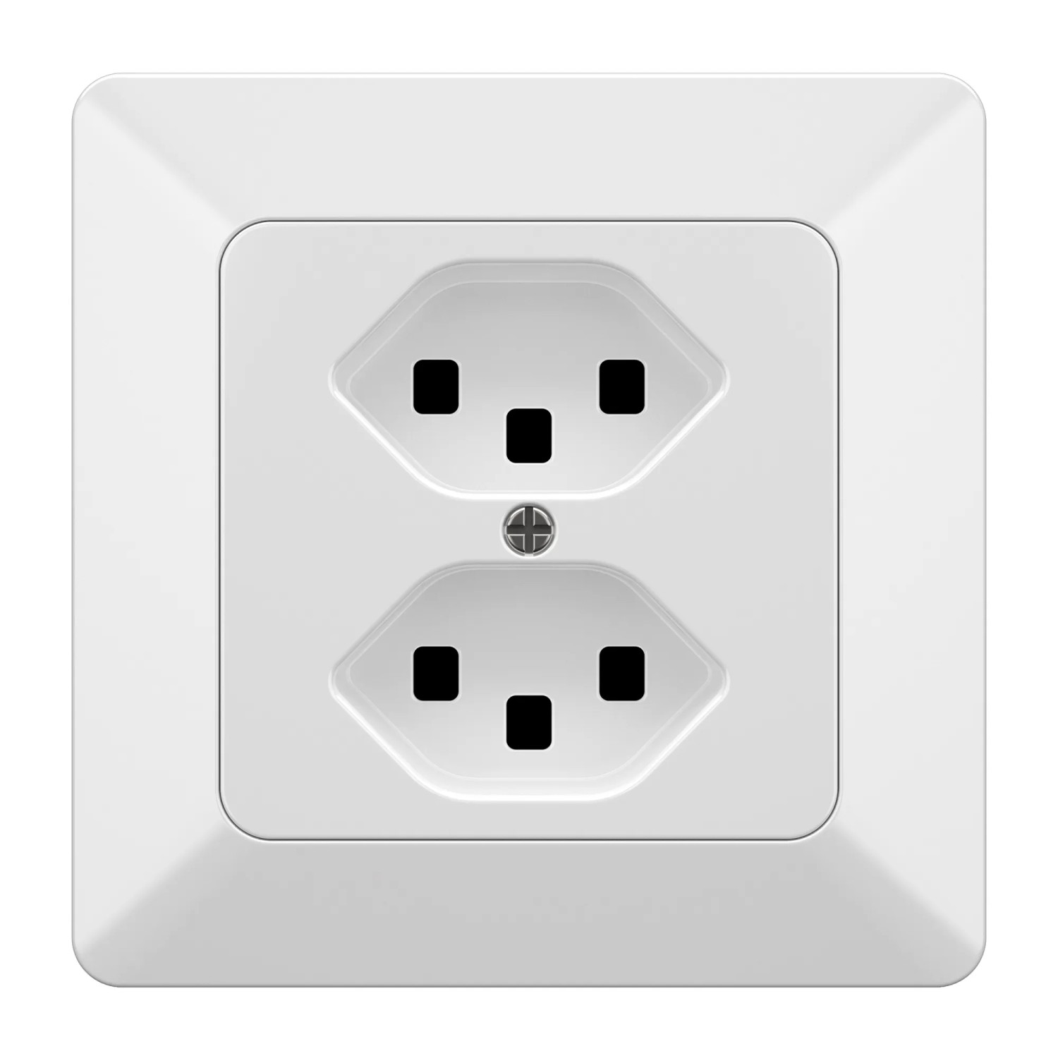 UP-Steckdose 2x Typ 23 Modino Priamos Weiss kaufen bei OBI