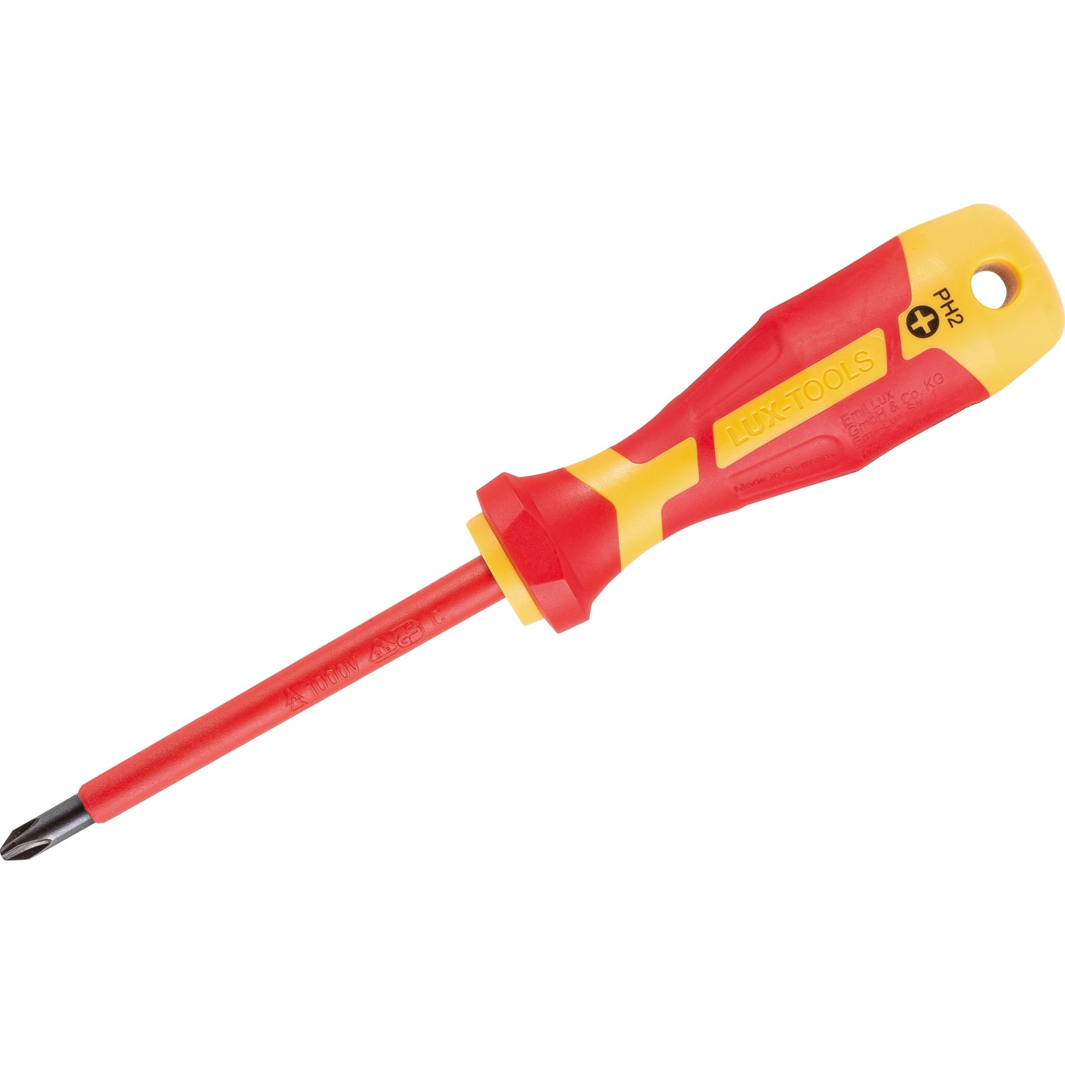 LUX VDE-Schraubendreher Professional PH2 x 100 mm kaufen bei OBI