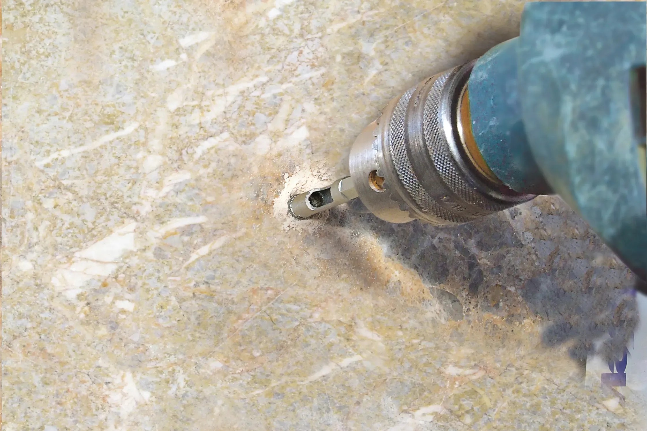 LUX-TOOLS Diamantbohrer Ø 6 mm mit Führung