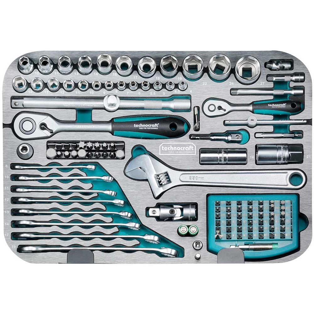 Technocraft ABS-Werkzeugkoffer Pro Chrome 185 kaufen bei OBI