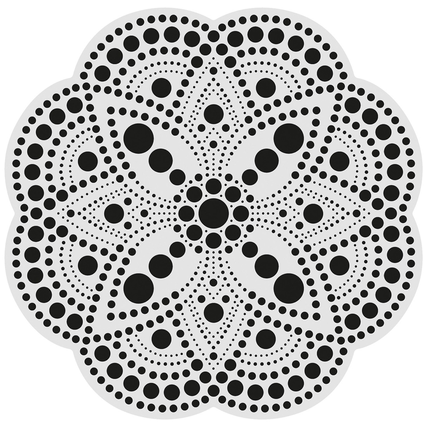 Aladine Dort Art Form / Schablone 4 MDF 20 x 20 cm kaufen bei OBI